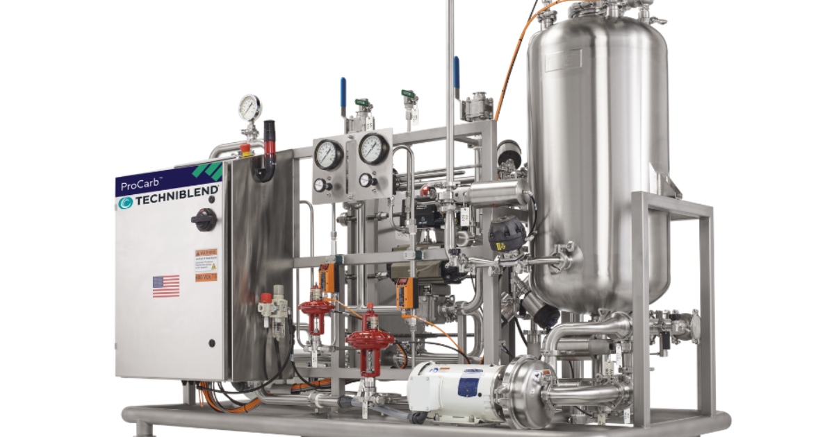 Inline Beverage Carbonation Solutions by TechniBlend | TechniBlend